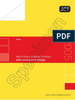 JCT Minor Works Contract 2016 | PDF