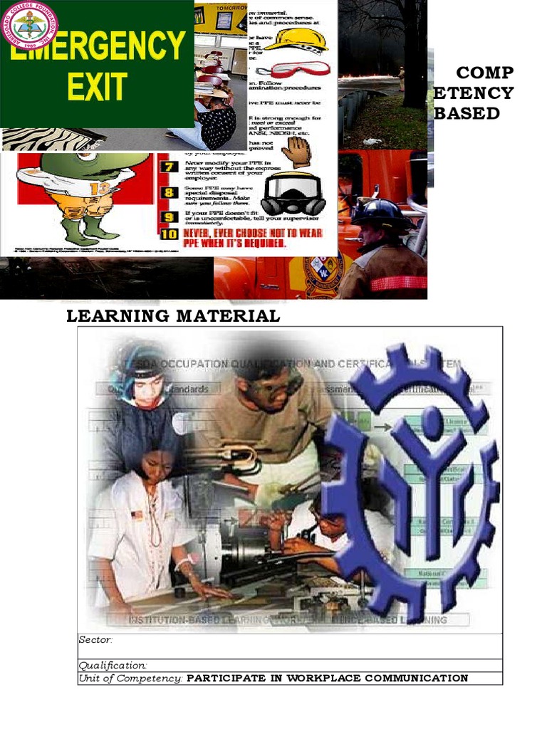 COMPETENCY - BASED - LEARNING - MATERIAL - Massa (1) .Odt | PDF ...