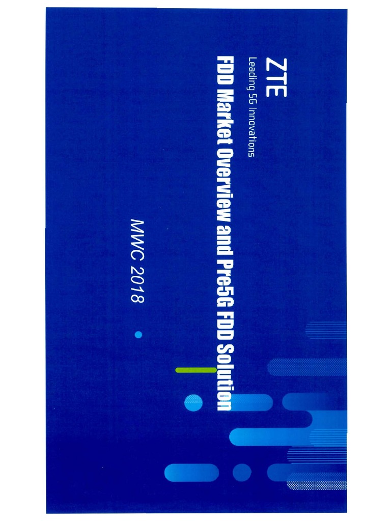 5G Zte PDF | PDF