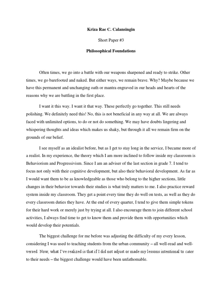 Short Paper 3 | PDF