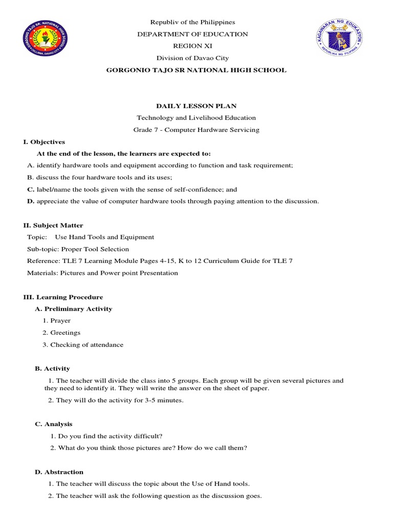 Lp1 (Tle7) Css | PDF | Learning | Behavior Modification Lp1 (Tle7) Css | PDF | Learning | Behavior Modification