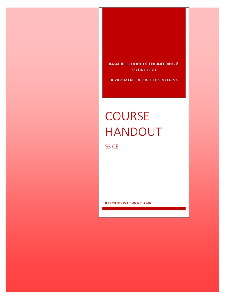 S3 Course Handout | PDF | System Of Linear Equations | Stress (Mechanics)