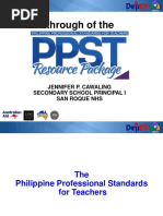 Day1 PhilippineProfessionalStandardsforTeachers (PPST) | PDF ...