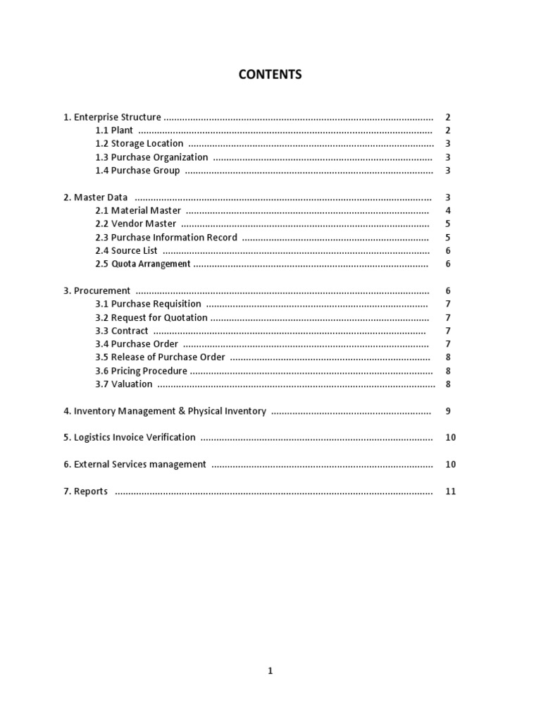 SAP MM Blue Print | PDF | Invoice | Inventory
