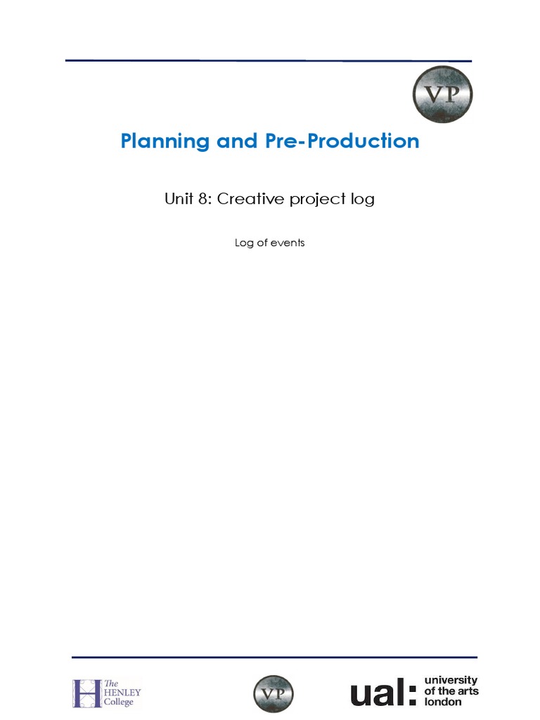 Production Log | PDF