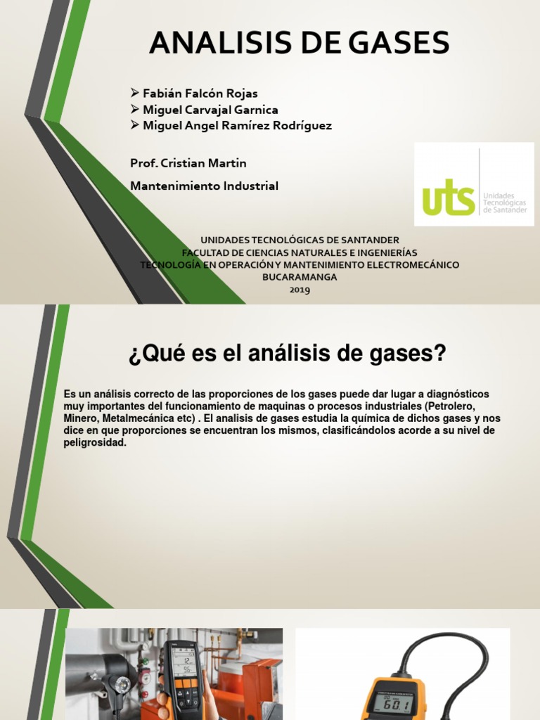 Analisis de Gases | PDF | Combustión | Carbón