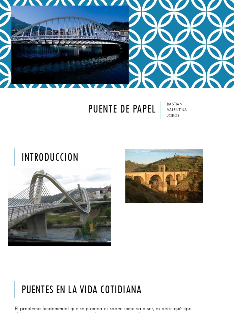 Puente de Papel | PDF | Papel | Puente
