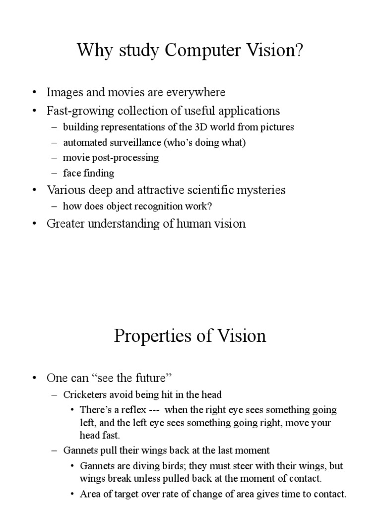 Computer Vision | Download Free PDF | Computer Vision | Image Segmentation