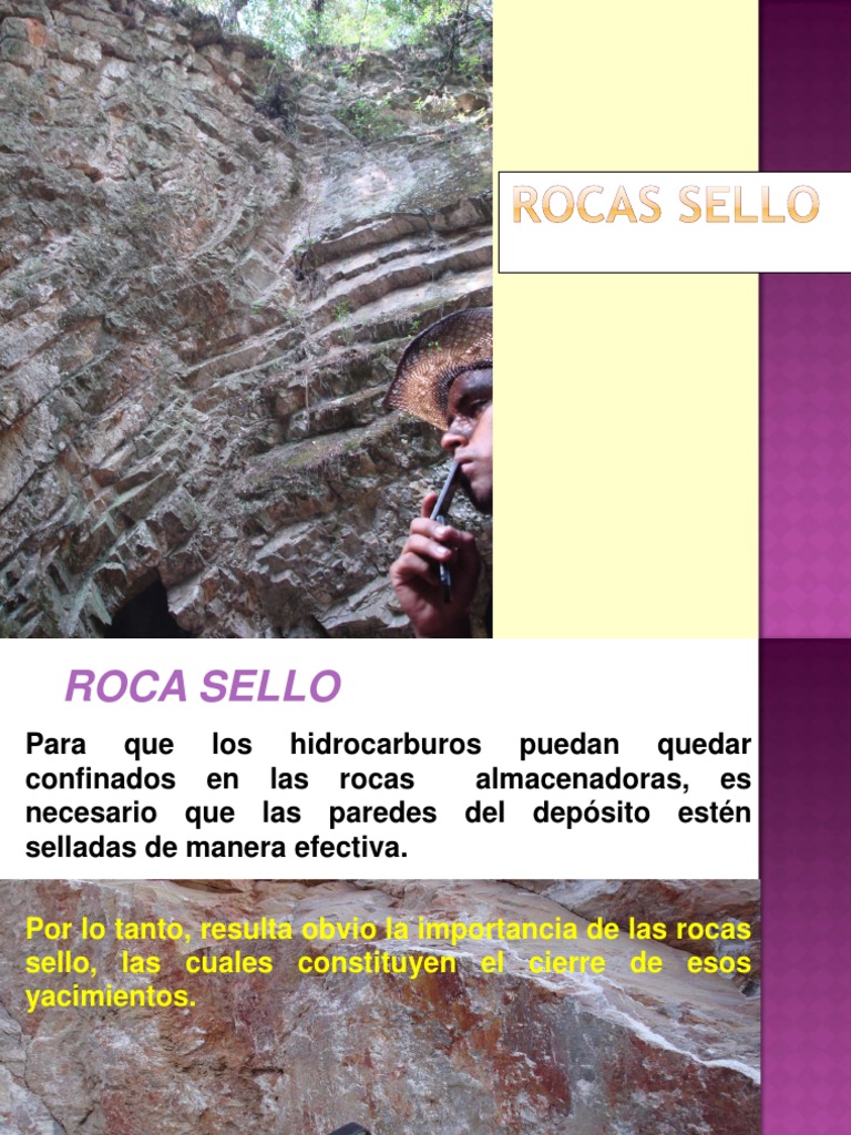 Importancia de las Rocas Sello en Yacimientos | PDF | Roca (geología ...