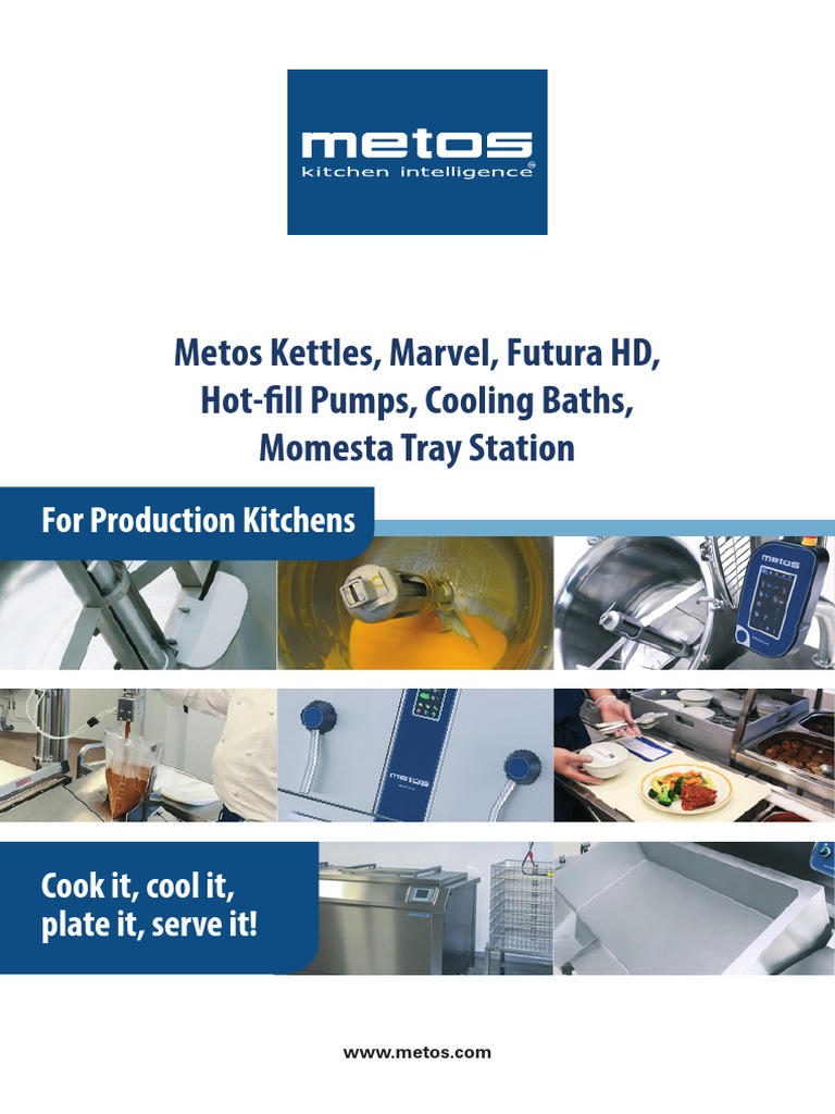 Metos Manufacturing Cooking Core | PDF | Dishwasher | Tap (Valve)