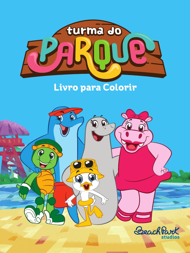 Livro para Colorir A Turma Do Parque PDF | PDF