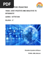 Interneti, Perparesit Dhe Mangesite | PDF