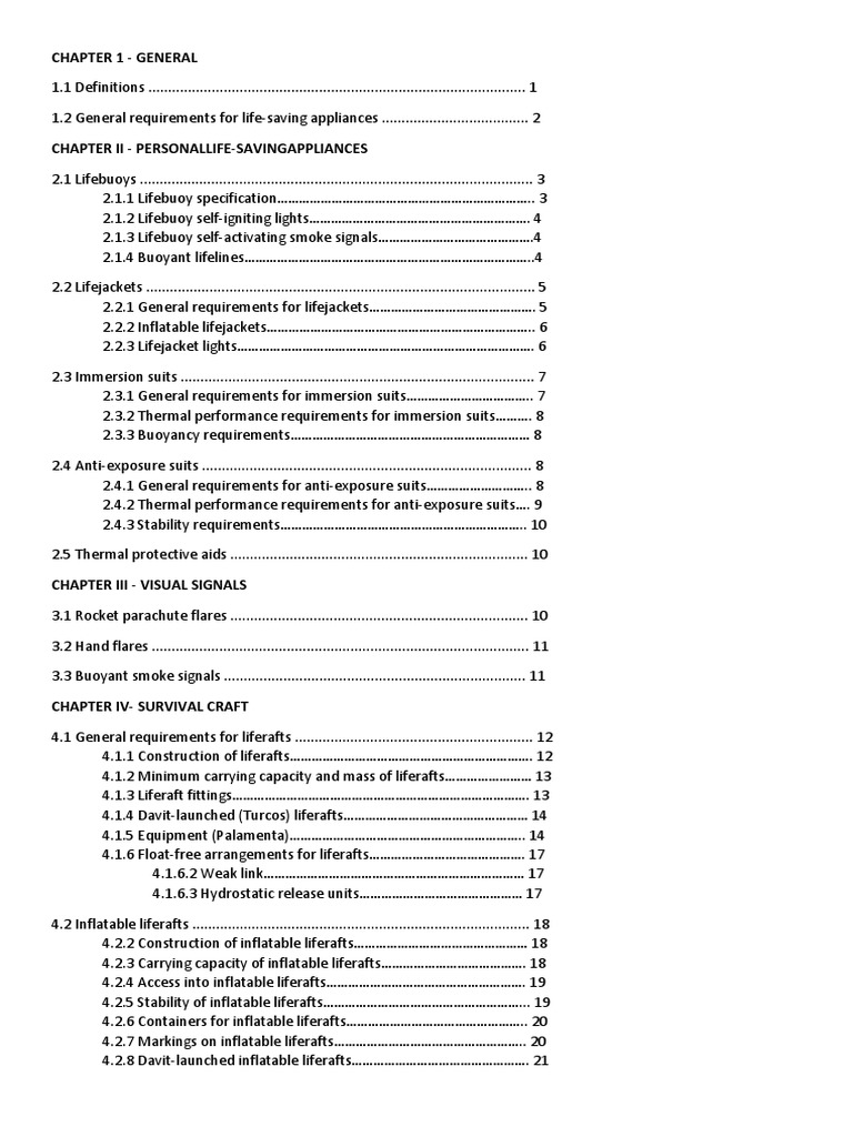 LSA Code | PDF | Water Transport | Ships