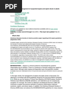 Shock Comparison Chart | PDF | Shock (Circulatory) | Heart