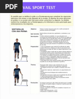 Test de Star Excursion Balance Test (Sebt | PDF