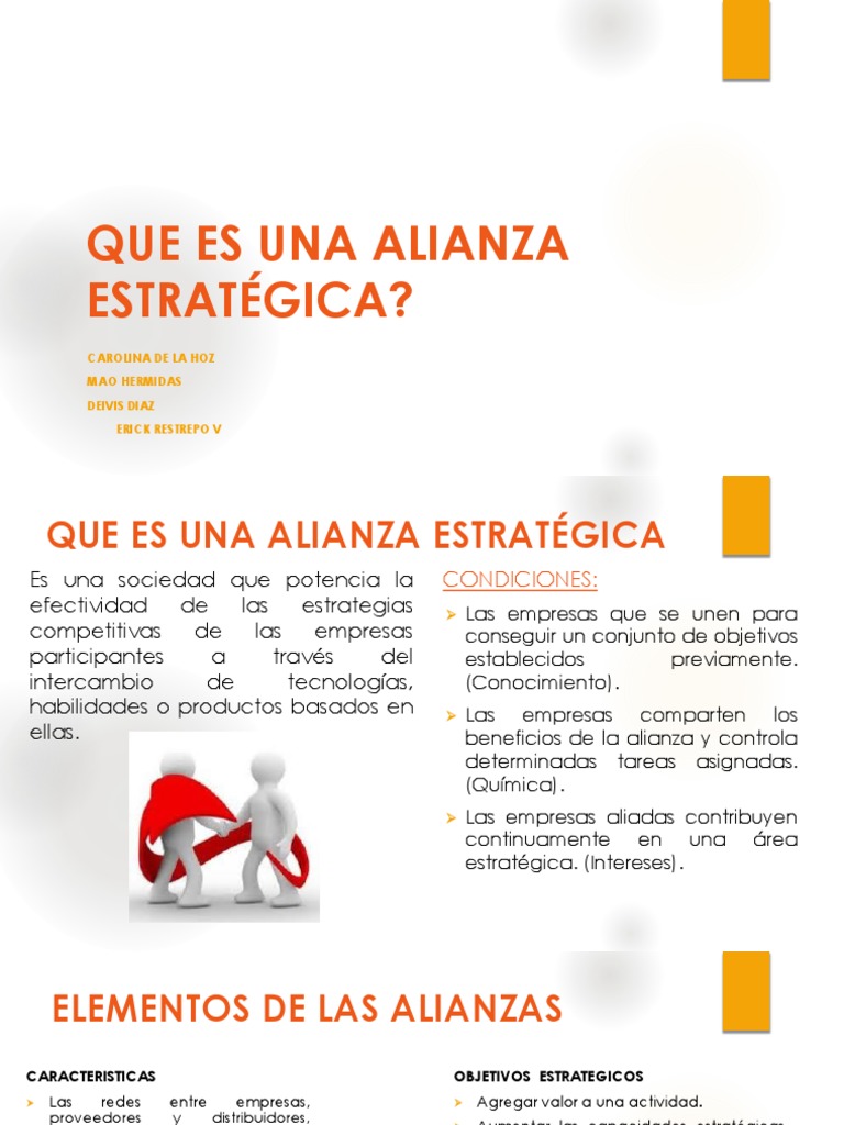 Alianzas Estrategicas | PDF | Proyecto conjunto | Economias