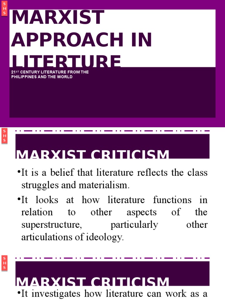 Marxist Critique in 21st Century Literature | PDF | Marxism | Karl Marx