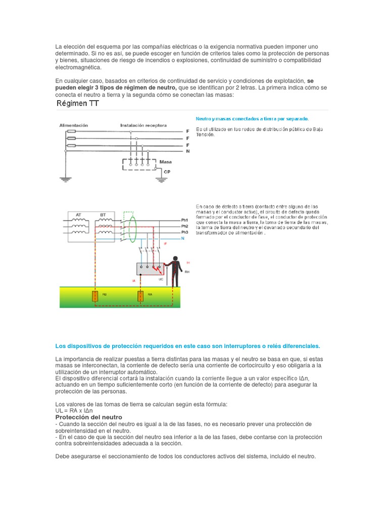 Regimen en Neutro | PDF | Bienes manufacturados | Electromagnetismo
