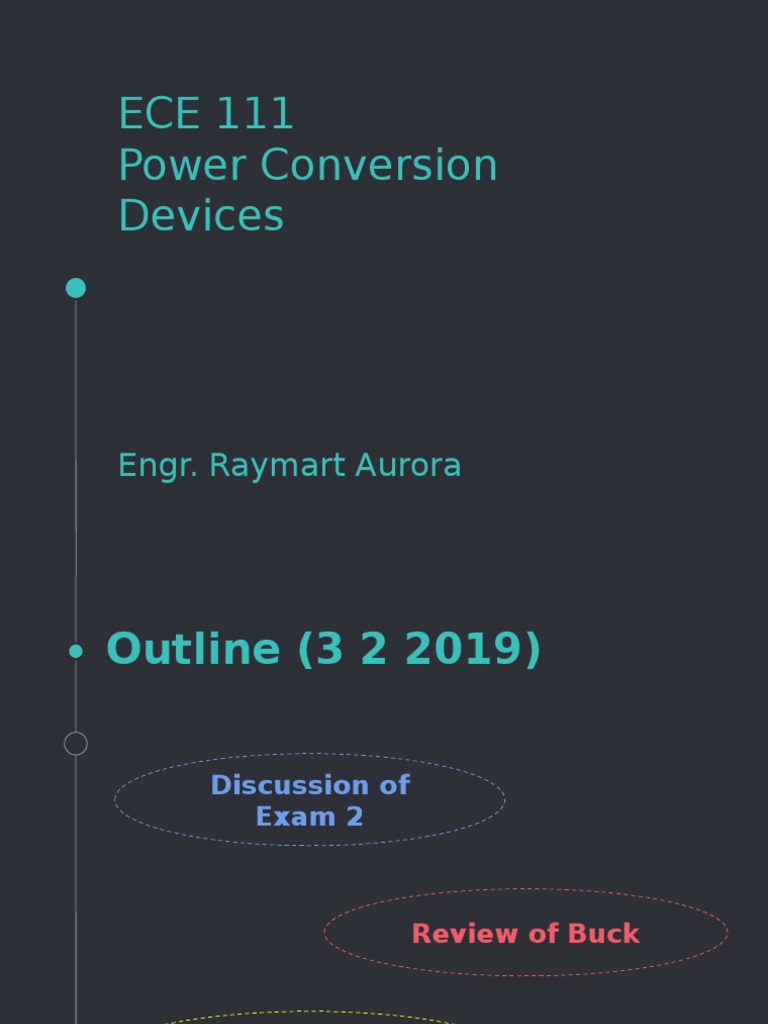 ECE 111 - 3 2 2019 Presentation | PDF | Voltage | Electricity