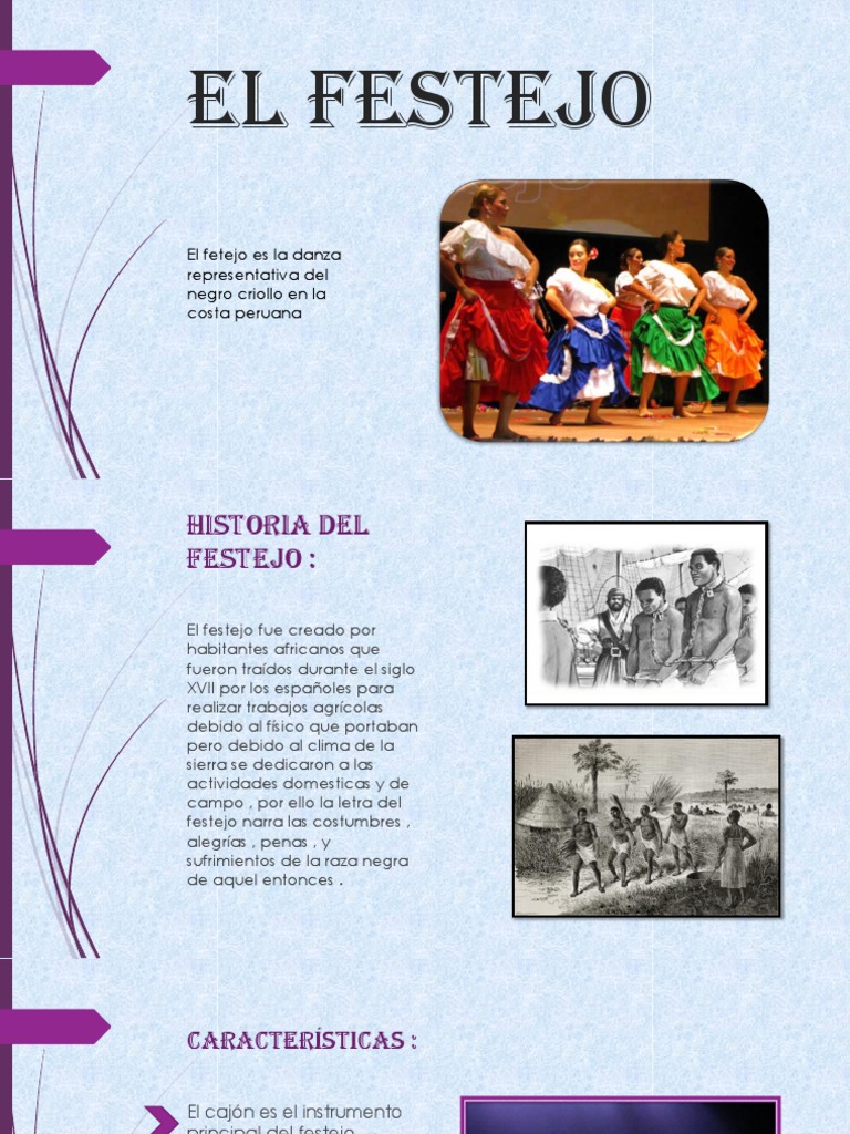 Historia y características del festejo peruano | PDF