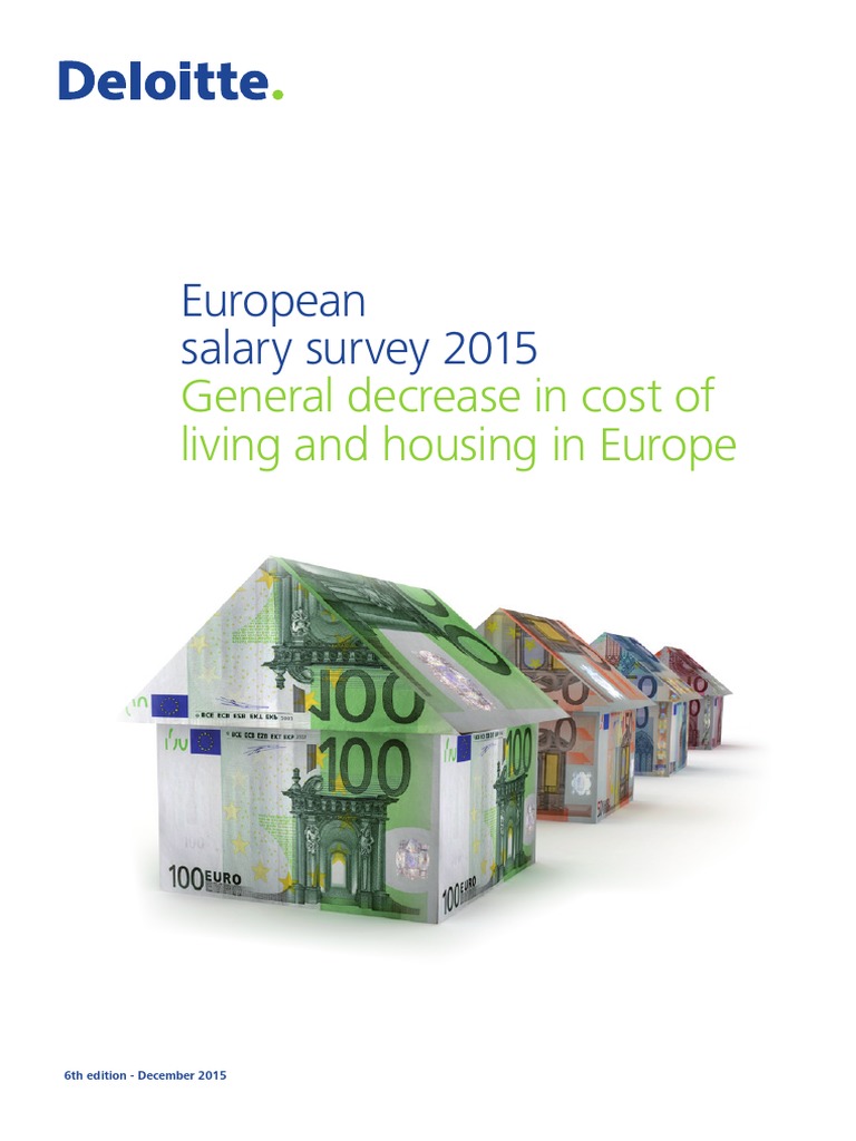 European Salary Survey 2015: General Decrease in Cost of Living and ...