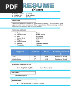 Unilever Pakistan Limited Experience | PDF