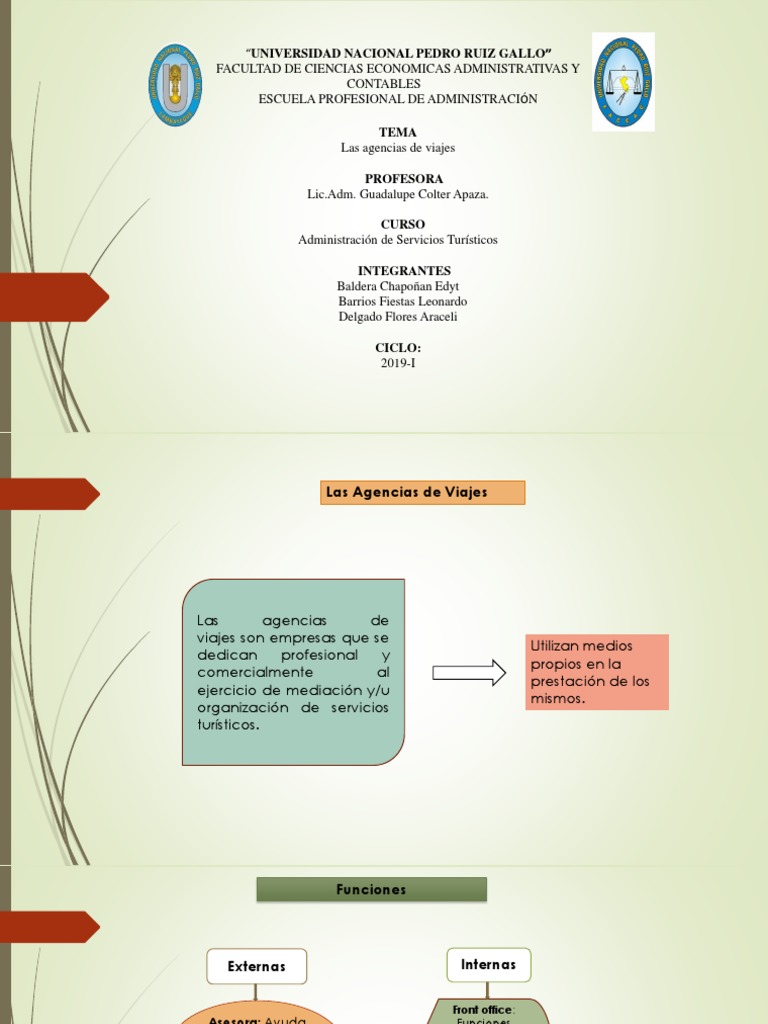 Diapositivas Turismo | PDF | Agencia de viajes | Turismo