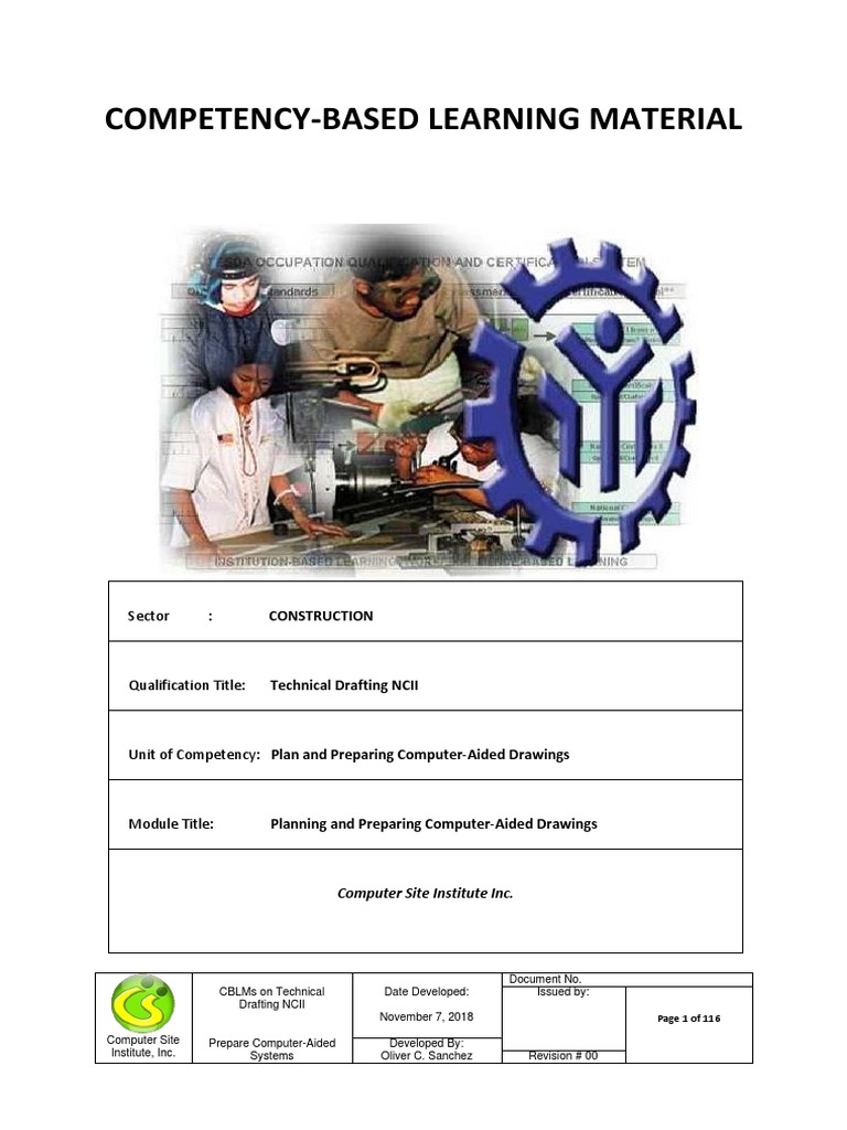 (Core 2) Prepare Computer-Aided Drawings | PDF | Technical Drawing ...