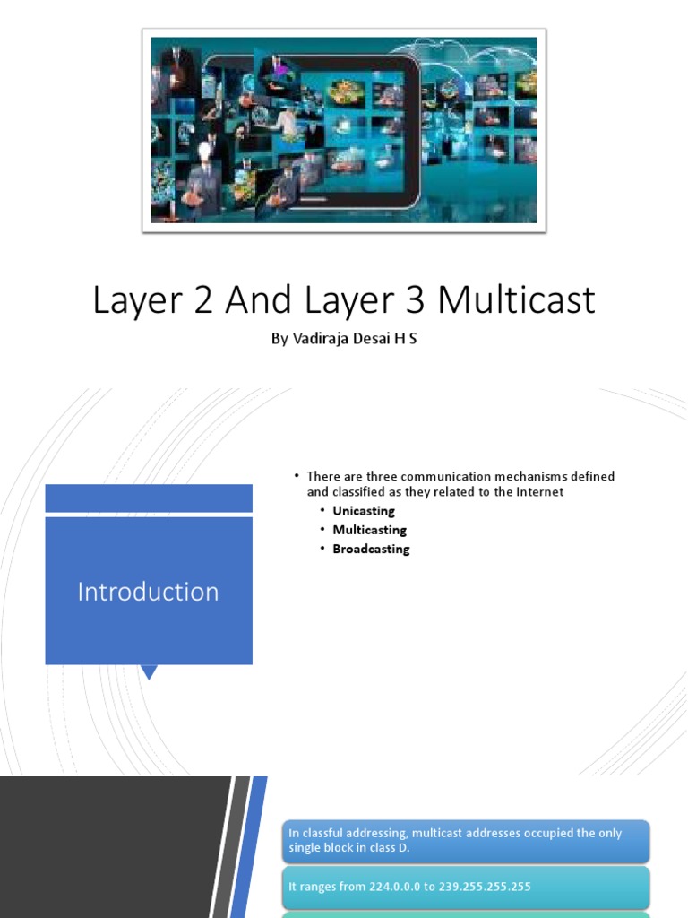 Layer 2 and Layer 3 Multicast Addressing | PDF | Multicast | Telecommunications Standards