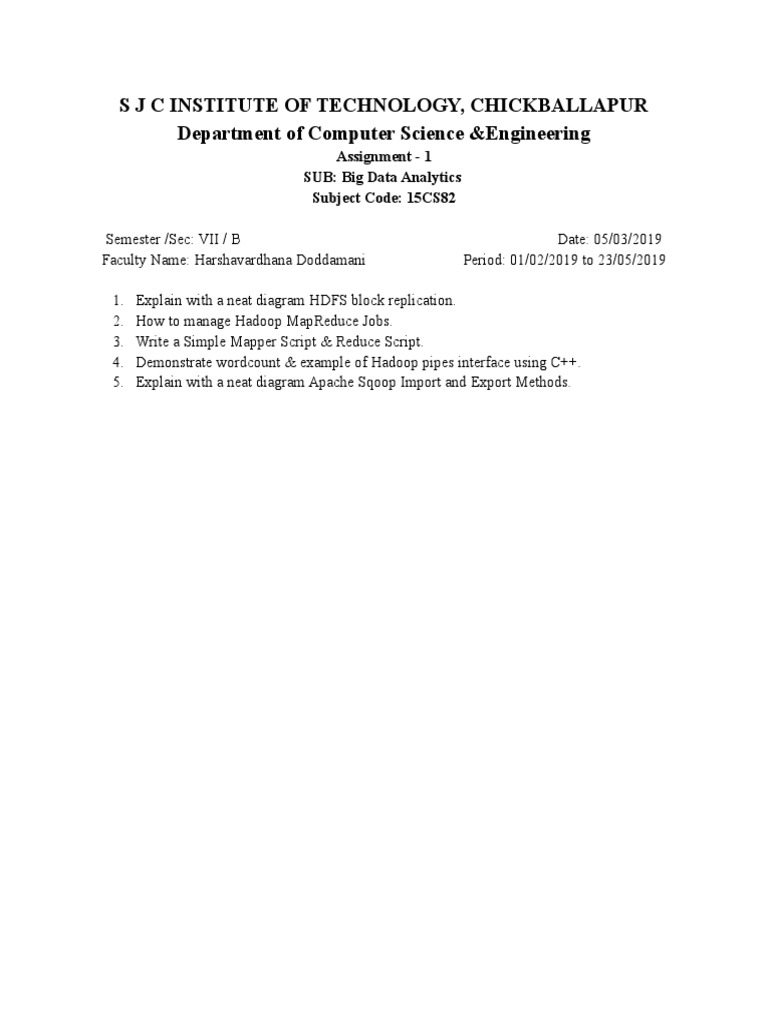 BDA Assignment | PDF