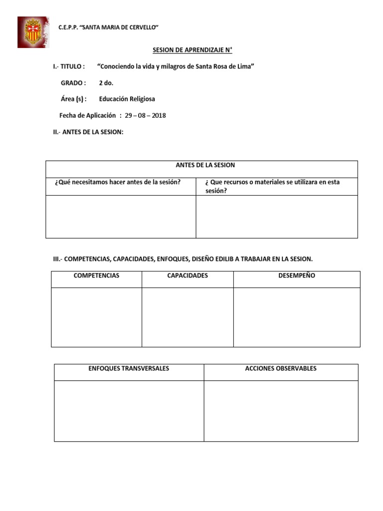 Sesion de Aprendizaje P.S. Desastres Naturales | PDF Sesion de Aprendizaje P.S. Desastres Naturales | PDF