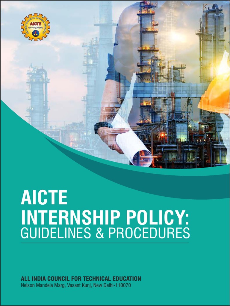 AICTE Internship Policy PDF | PDF | Academic Degree | Internship