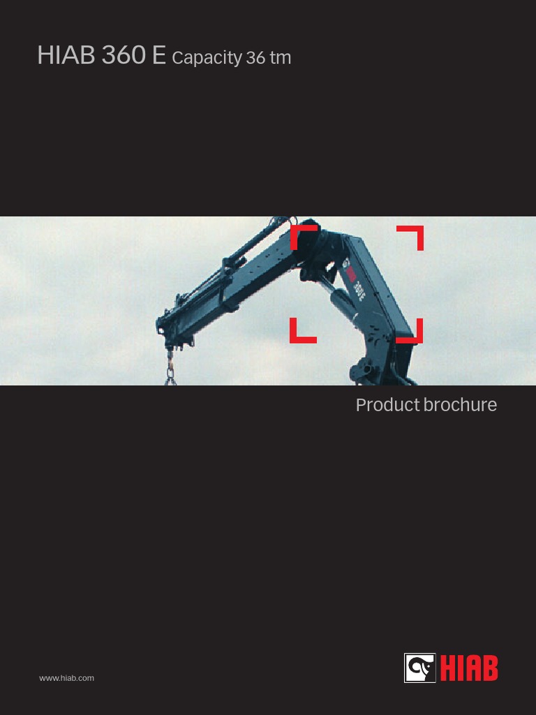 The Compact and Powerful HIAB 360 E Crane: A Product Brochure ...