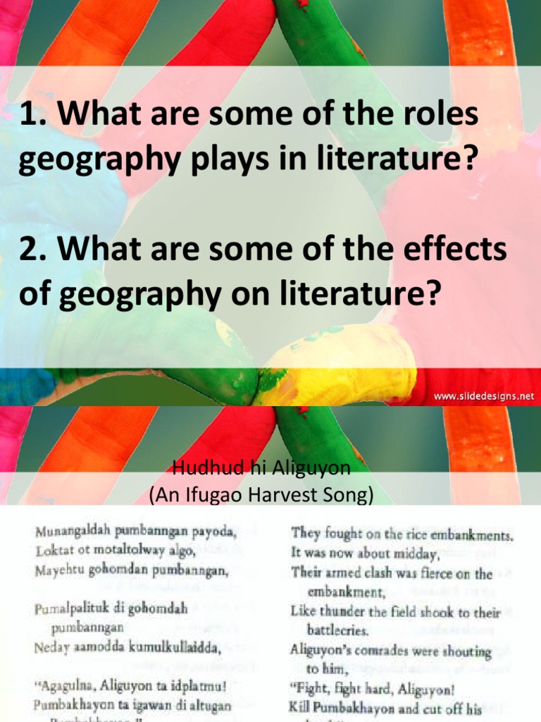 Geography's Impact on Literature and Linguistics | PDF | Social Science ...