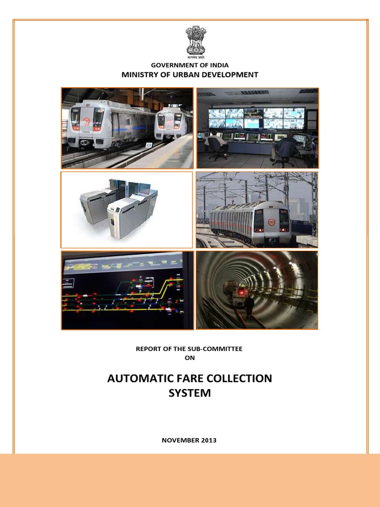 Report 6 Automatic Fare Collection Systems | Download Free PDF | Smart ...