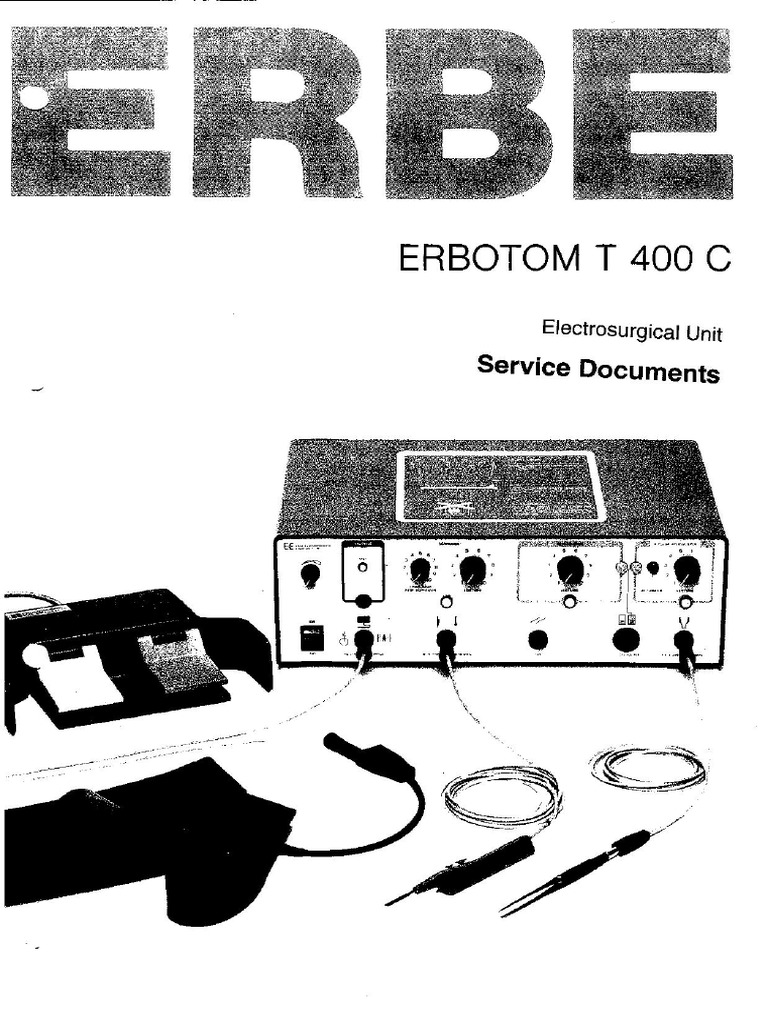 Erbe T400 - Service Manual | PDF