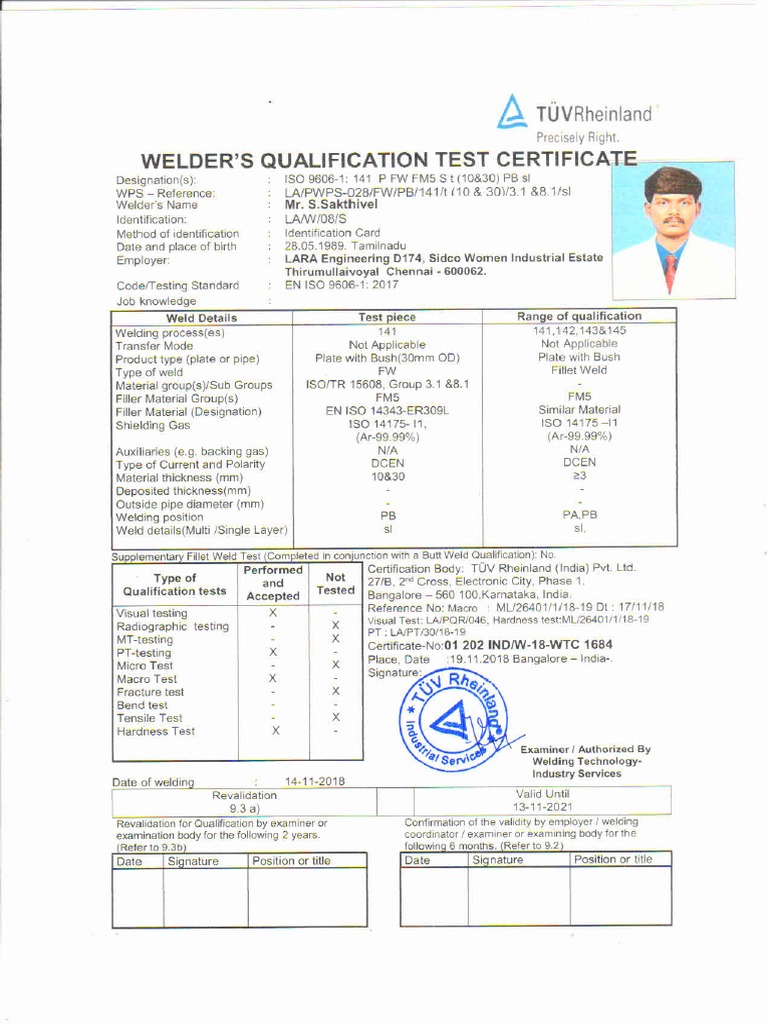 Wqt-Iso 9606-1 | PDF