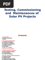 PV System Commissioning Forms | PDF | Photovoltaics | Photovoltaic System