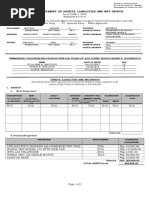 SALN Sample for Teachers 2020 | PDF | Identity Document | Economies
