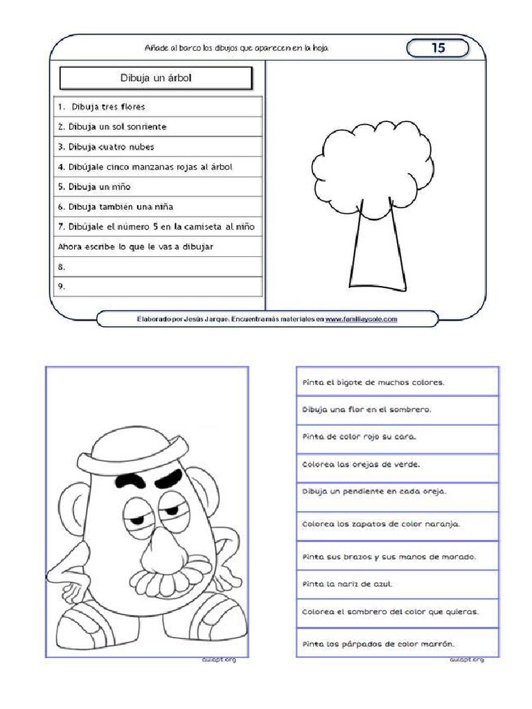 Actividades-Seguir Instrucciones