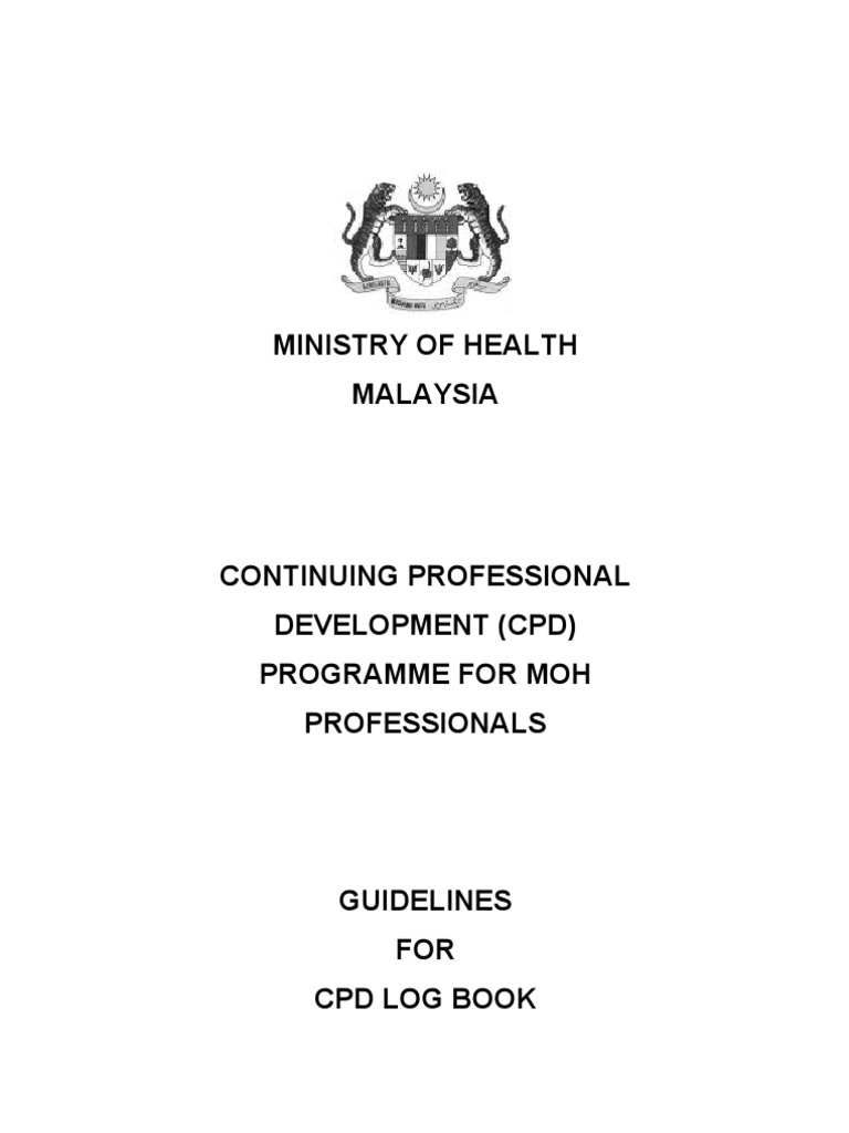 Guidelines For CPD Log Book | PDF | Professional Development | Lecture