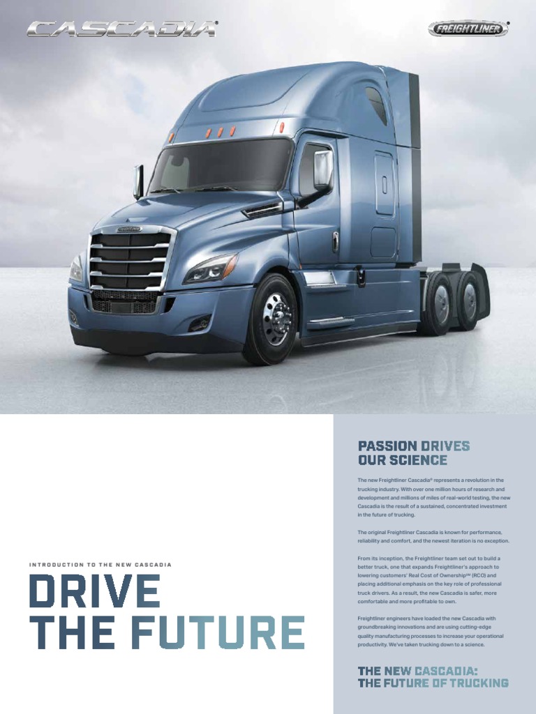 3122-New Cascadia Overview Brochure-2017!10!10 | PDF | Transmission ...