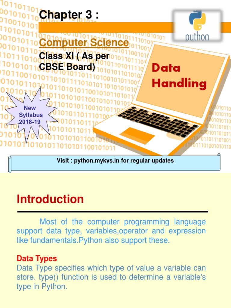 3 Data Handling | Download Free PDF | Data Type | Value Added Tax