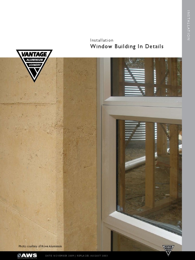 Window Building in Details: Installation | PDF | Window | Door