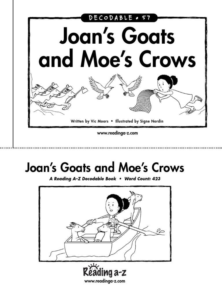 57 Joan's Goats and Moe's Crows | PDF | Languages | Language Arts ...