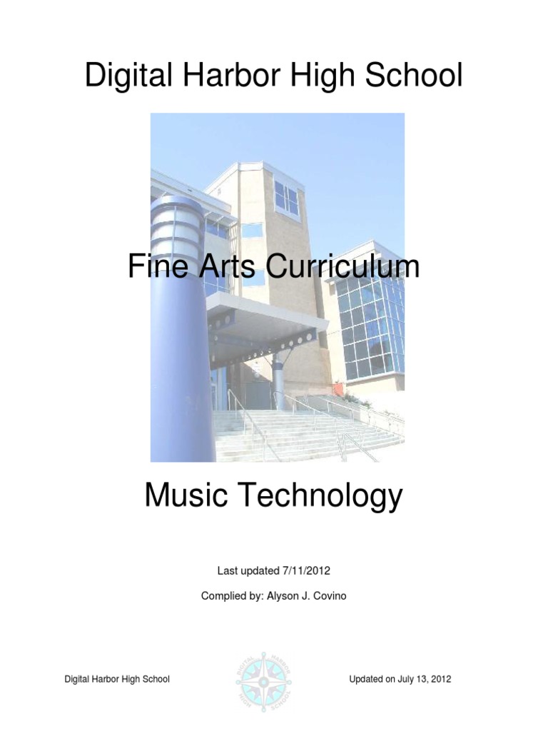 Digital Harbor High School Music Tech Curriculum | PDF | Microphone ...