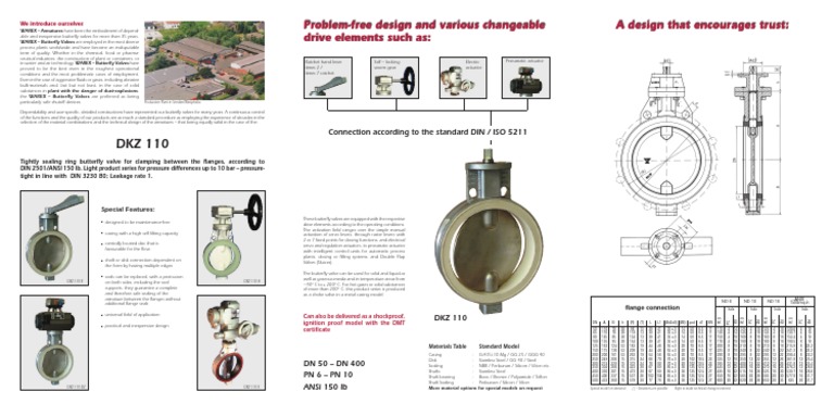 WAREX - Dependable butterfly valves for over 35 years | PDF | Valve ...