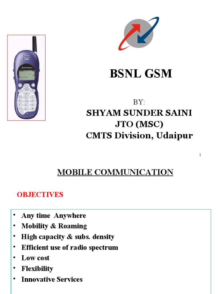 1.GSM Basic and Cellular Concepts | PDF | Cellular Network | Data ...
