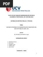 Sistema Integrado de Administración Financiero, SIAF-SAG y Sistema de ...
