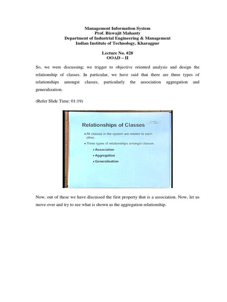 Lec 28 | PDF | Inheritance (Object Oriented Programming) | Use Case